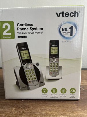 VTech CS6919-2 DECT 6.0 2-Handset Cordless Phone 735078031228 | eBay