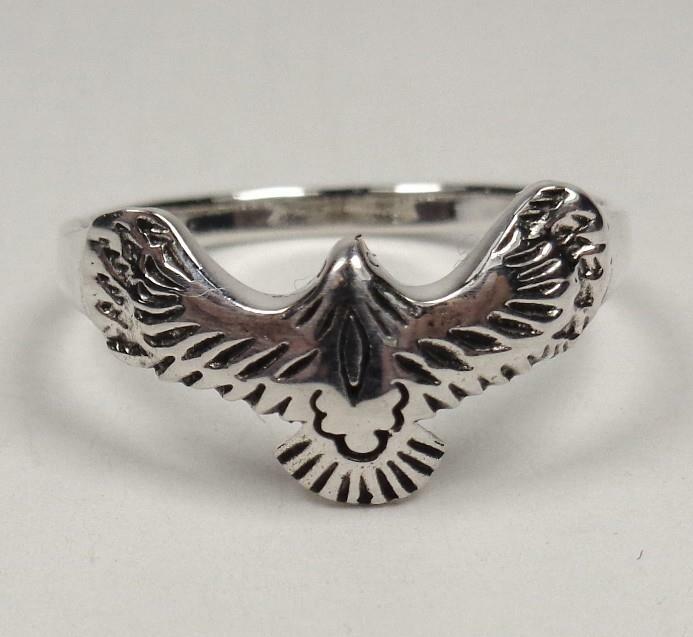 STERLING SILVER FREEDOM EAGLE BIRD NATURE AMERICAN WILDERNESS ANIMAL ...