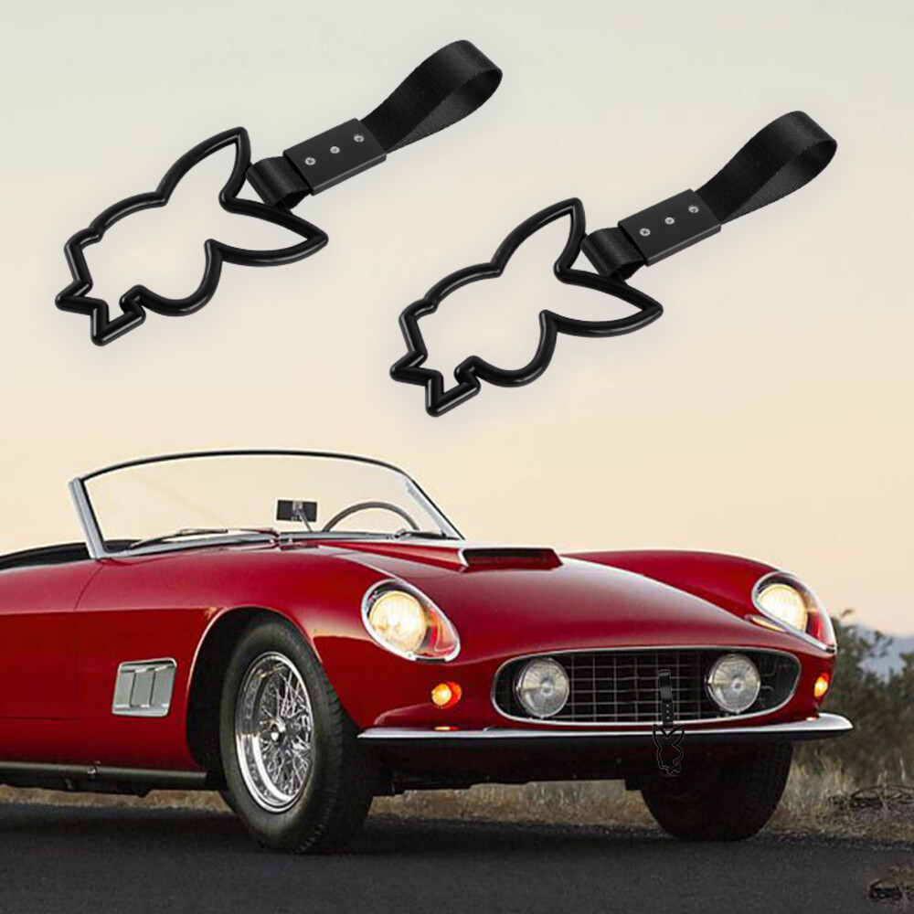 TSURIKAWA JDM Bunny Carbon Ring Car Subway Train Bus Handle Strap Nylon ...