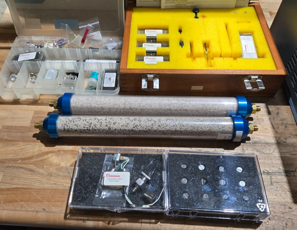 TA INSTRUMENTS TGA Q500 w/Heat Exchanger & Supplies/ETC VGC | eBay