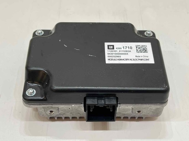 2021-2022 CHEVROLET TRAILBLAZER AC DC POWER INVERTER CONTROL MODULE OEM ...