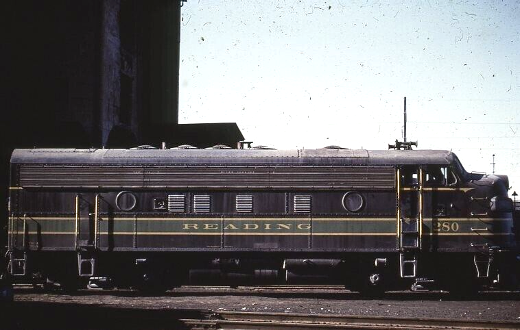 RDG reading railroad F-7A 280 erie ave. dupe slide | eBay