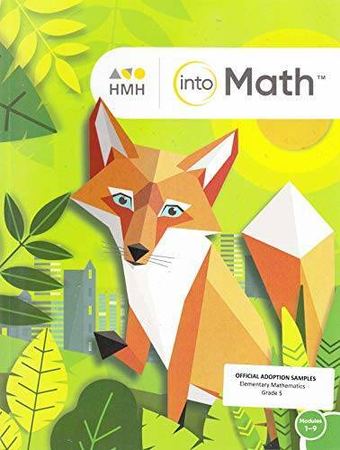 HMH: into Math Student workbook Grade 5, Modules 1 - 9 - Paperback ...