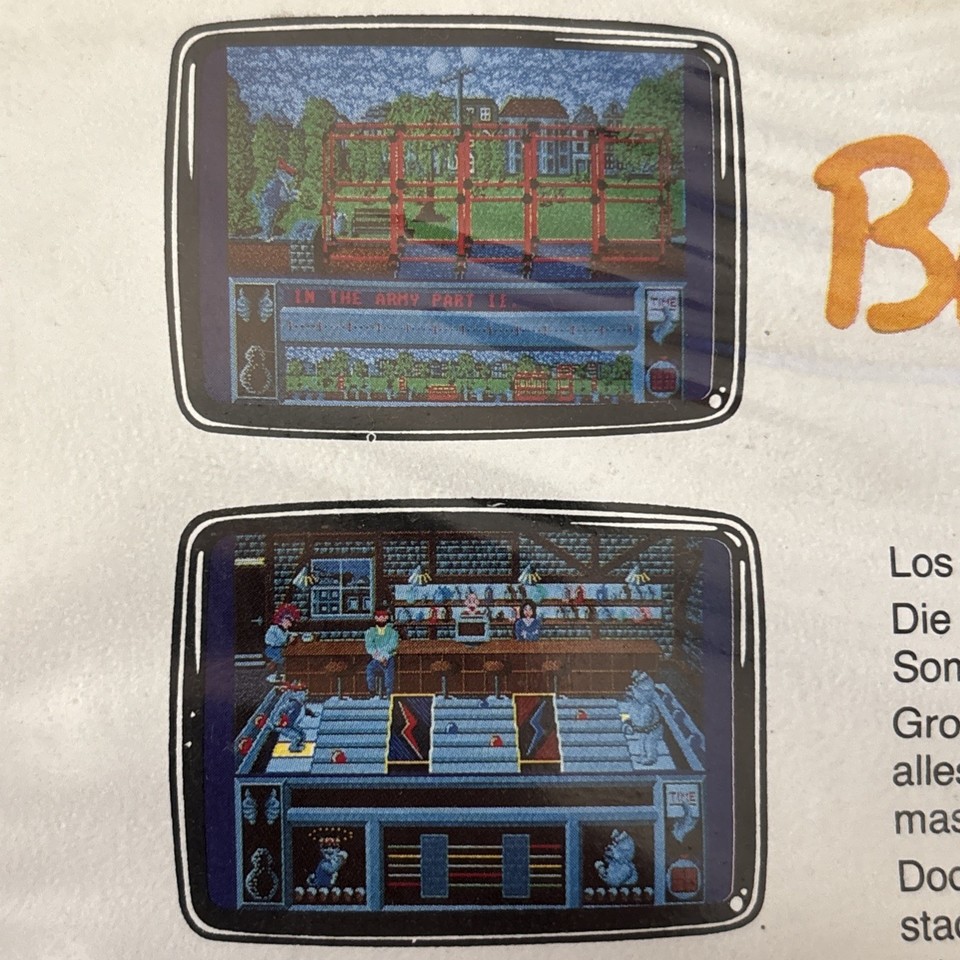 COMMODORE AMIGA Spiel BAD CAT in BUCHHÜLLE Retro RAINBOW ARTS Chris ...