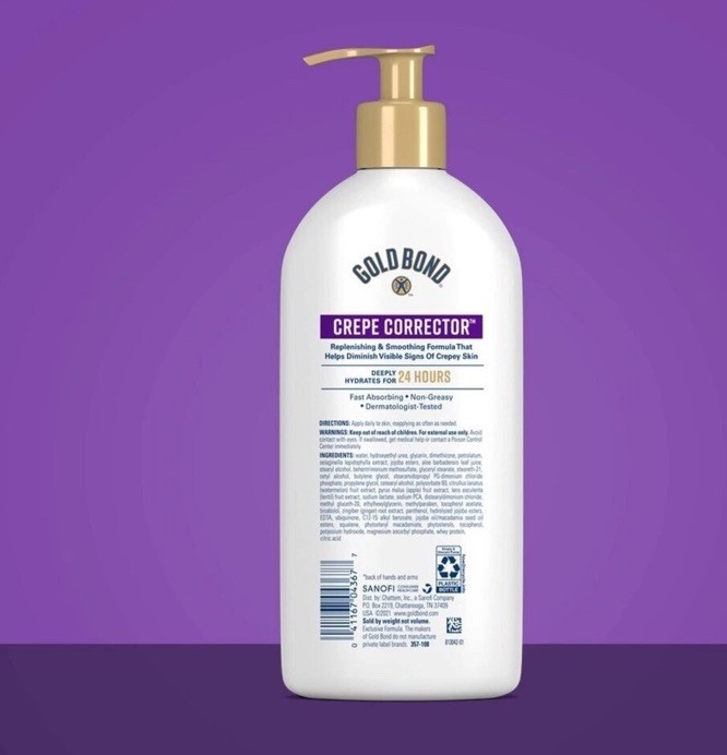 Gold Bond Age Renew Hand and Body Lotion Ultimate Crepe Corrector - 2 ...