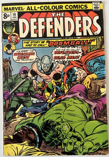 DEFENDERS NUMBER 19. 1ST SERIES. JANUARY 1975. VG/FN CONDITION. | eBay UK