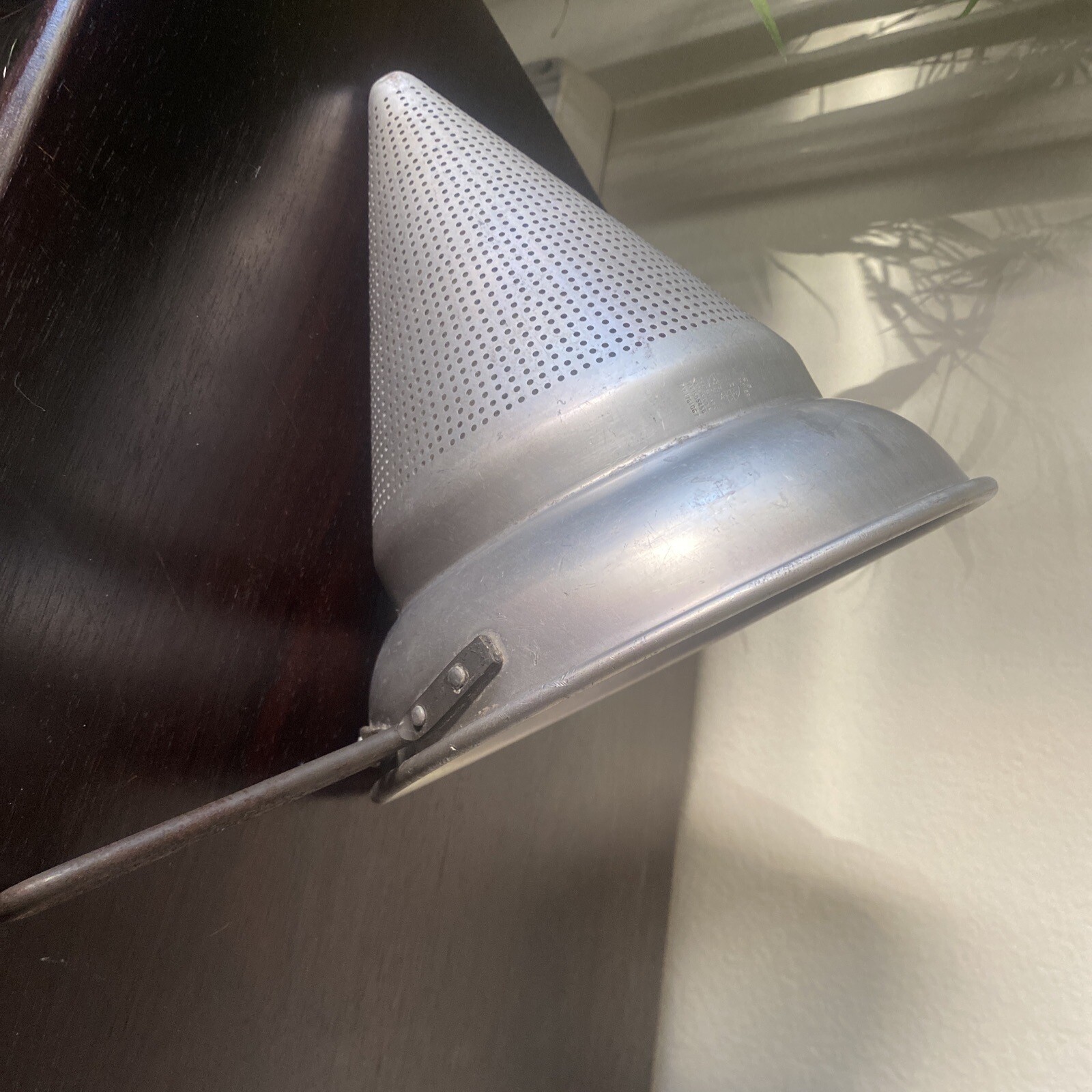 Vintage Aluminum Cone potato ricer and colander | eBay