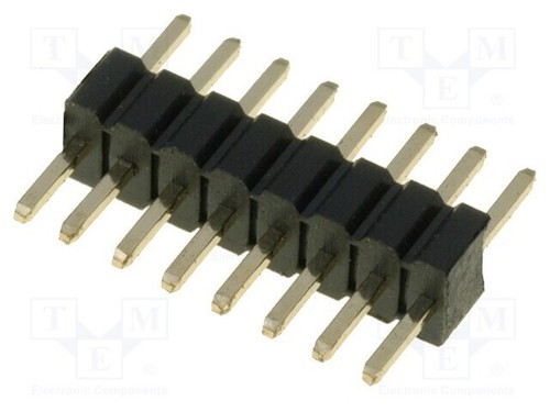 Stiftleiste THT männlich 1,27mm PIN: 8 gerade Stift 1x8 DS1031-01-1 ...
