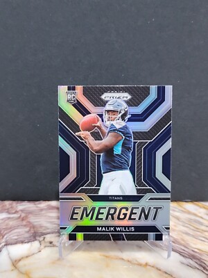 2022 Panini Prizm Emergent Silver Malik Willis Rc #E3 | eBay