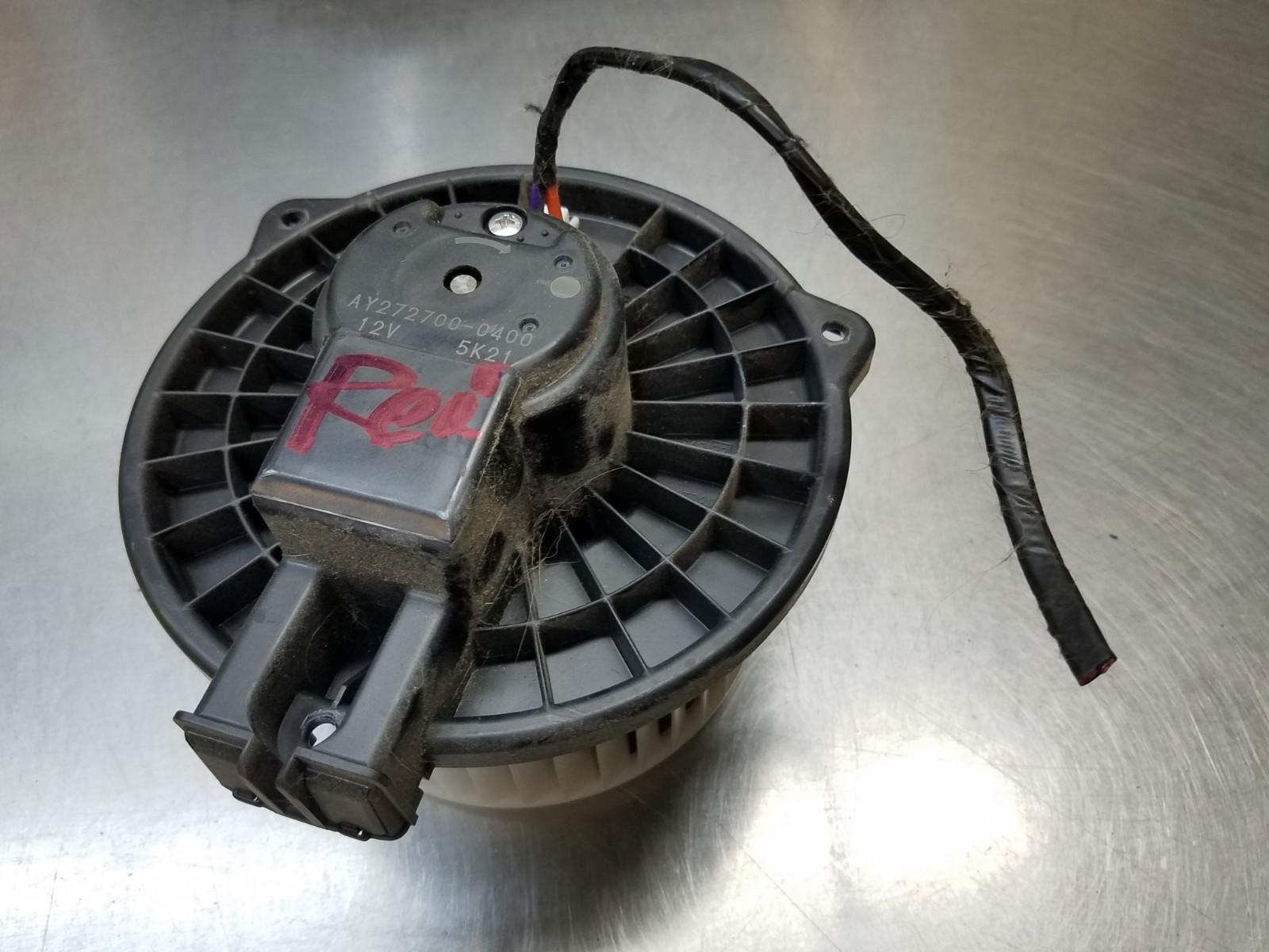 OEM CADILLAC SRX 07 08 09 REAR BLOWER MOTOR FAN CLIMATE AC HEATER AIR ...