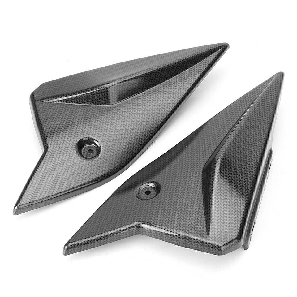 2PCS ABS Carbon Look Side Fairing Panel Cover Plate For YAMAHA MT-09 FZ ...