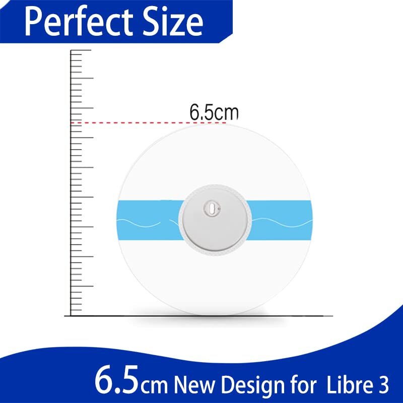 60Pack Libre 3 Sensor Covers Waterproof Adhesive Patches for Freestyle ...