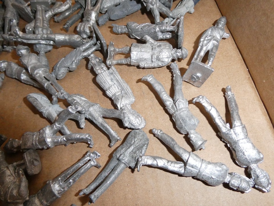 BIG Lot of 67 Vintage Incomplete Lead Soldier Figurines 2 1/2" LOOK | eBay