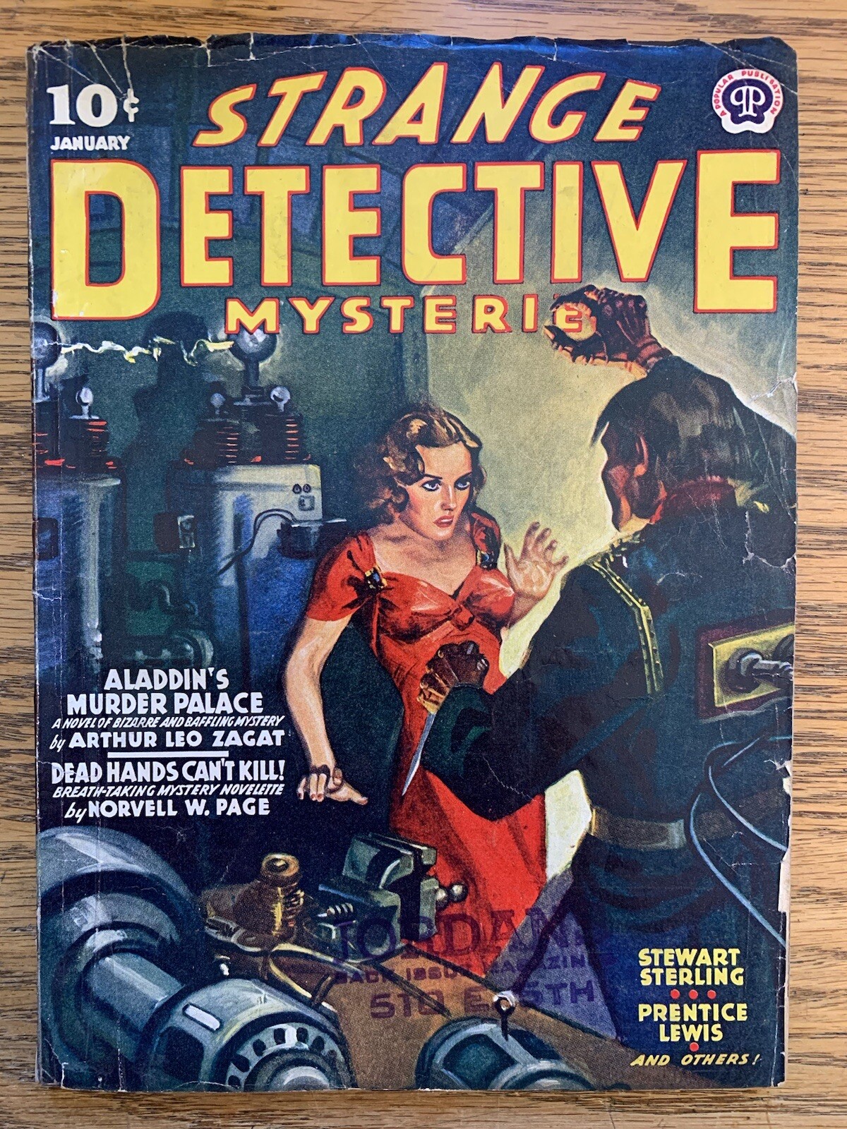 Strange Detective Mysteries Pulp January 1942 Vintage Pulp FN | eBay