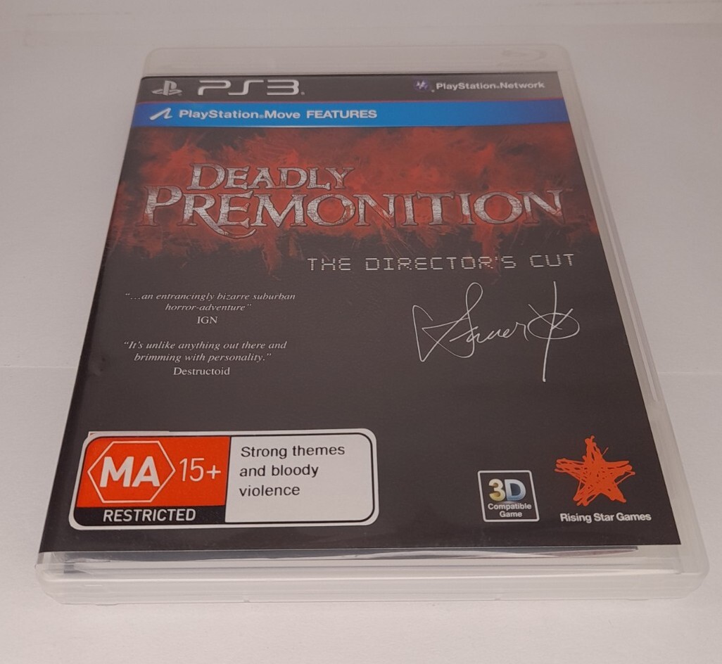 Deadly Premonition The Director's Cut PlayStation Move Features 3d Game ...