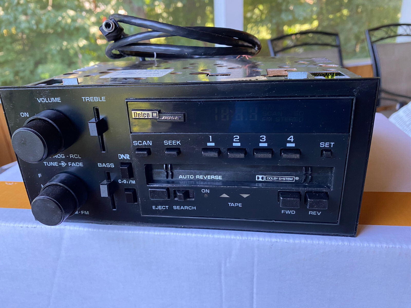 85-89 Corvette Bose Cassette Tape Player Radio Stereo 86 TPI C4 87 88 ...