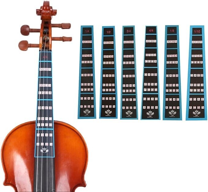 Suzuki Violin Finger Charts