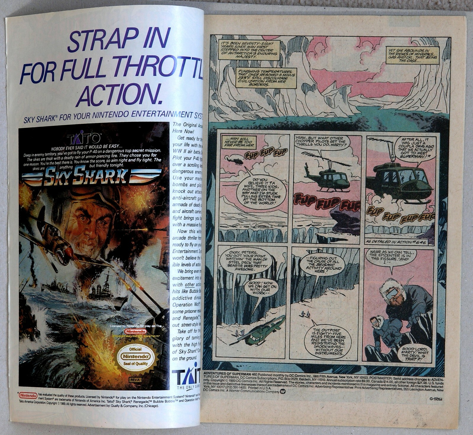 Adventures of Superman #460 - DC Comics - Dan Jurgens | eBay UK