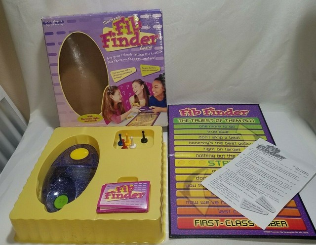 Electronic FIB Finder Game by Pressman 2000 #3710 Complete for sale ...