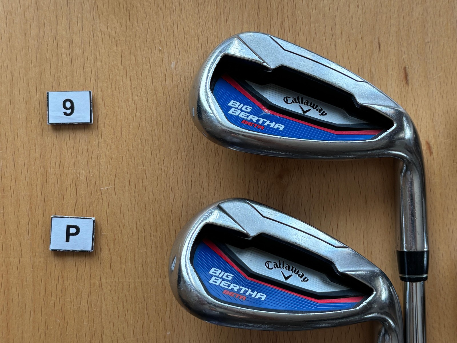 Callaway BIG BERTHA BETA Iron Set 8pcs 5-9,P,A,S GS90 CPT Flex S200 ...