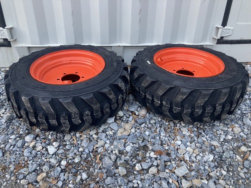 Pair 2-10-16.5 SKS-1 6 lug Tires/Rims/Wheels for Kubota & Kioti Tractor ...
