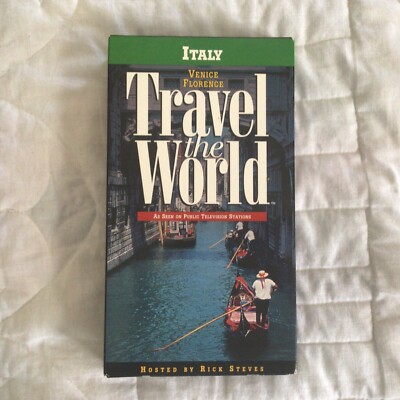 Travel the World: Italy - Venice, Florence (VHS, 1998) Rick Steves ...