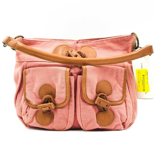 French Connection Pink Canvas Handbag Shoulder bag | eBay