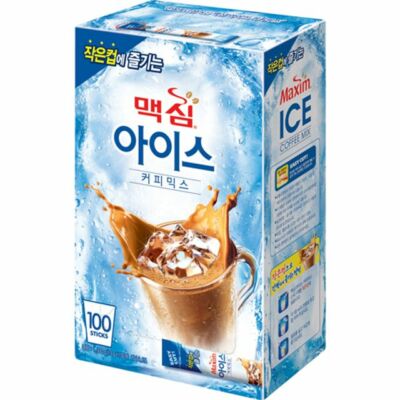 Maxim Iced Coffee Mix Instant 100 Sticks Easy Cut Korean Food | eBay