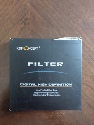46mm ND2 to ND400 HD Slim Fader Variable Neutral Density ND Filter K&F ...