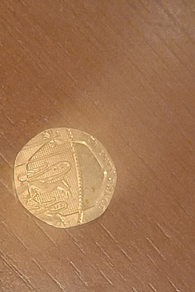 Genuine 2008 20p Twenty Pence Coin Rare Undated No Date Dateless ...