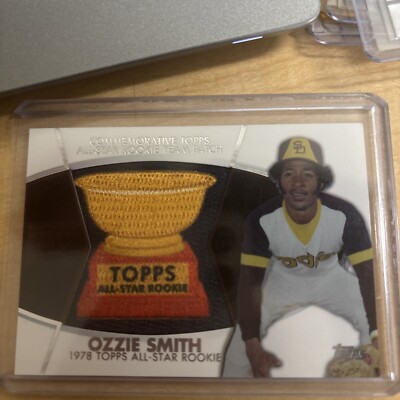 2014 TOPPS COMMEMORATIVE TOPPS ALL-STAR ROOKIE TEAM PATCH OZZIE SMITH ...