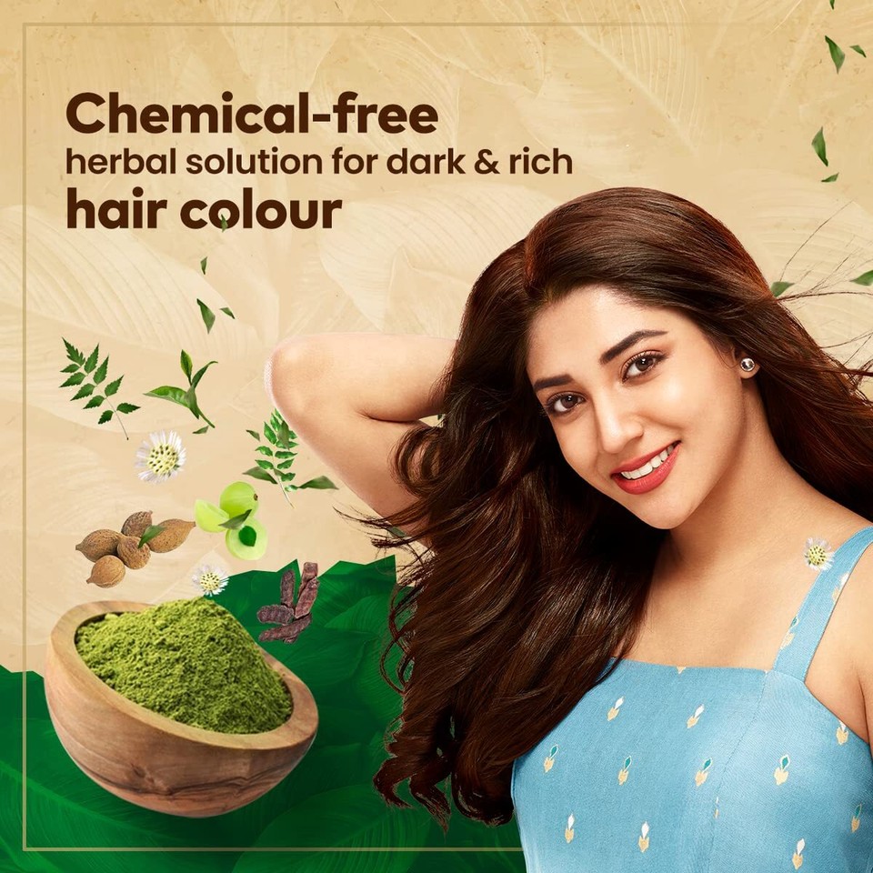 Himalaya Natural Shine Henna Mehandi Powder - Hair Color 50-120 Gram ...
