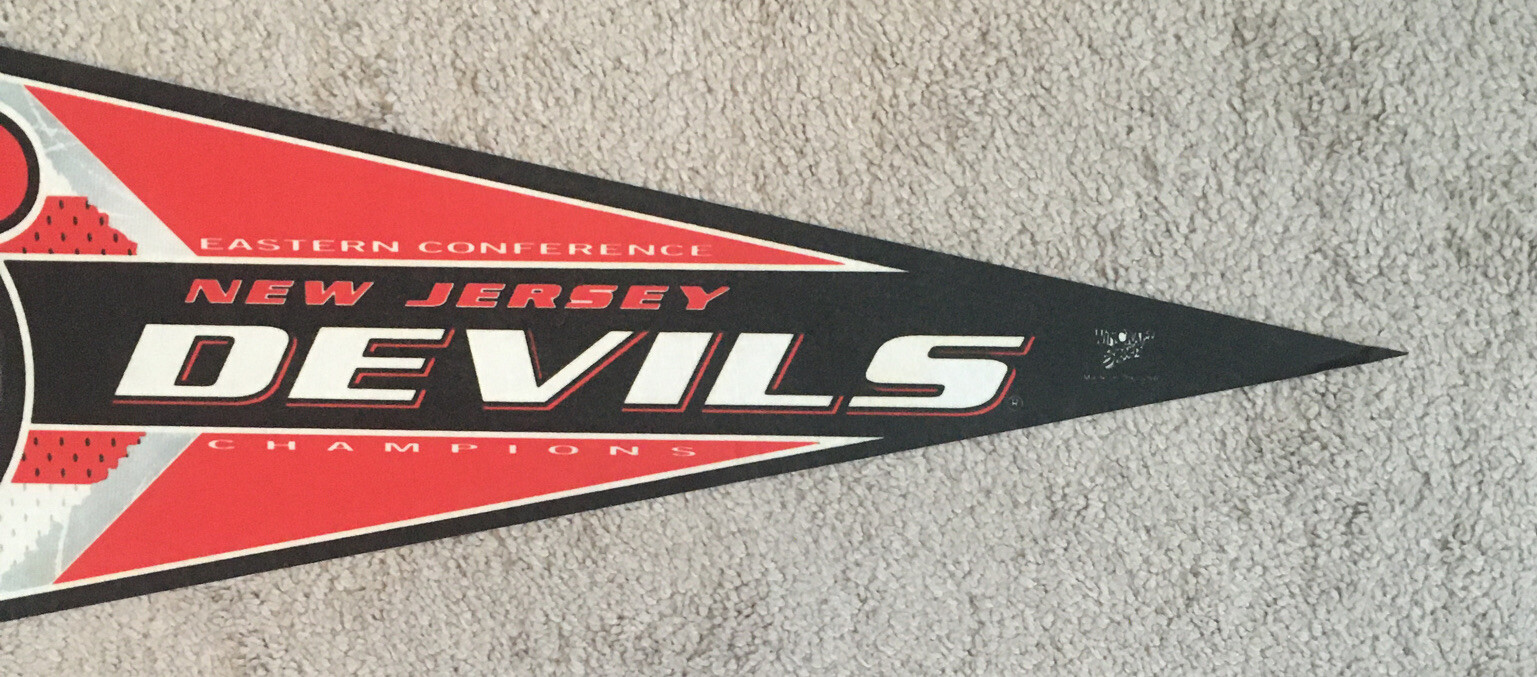 New Jersey Devils Felt Pennant Eastern Conference Champions NHL Stanley ...
