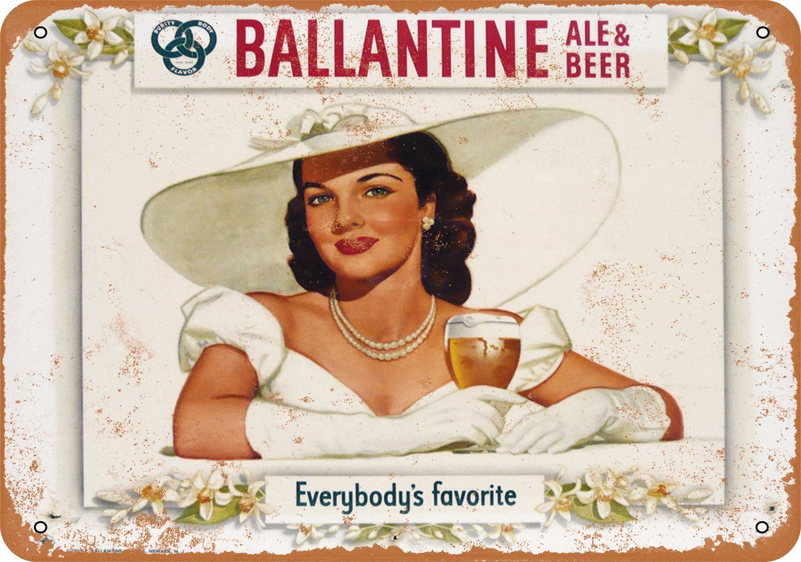 METAL SIGN - Ballantine Ale & Beer - Vintage Look Reproduction 2 | eBay