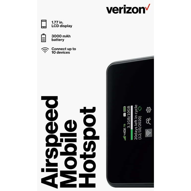 Airspeed Mobile Hotspot Activation