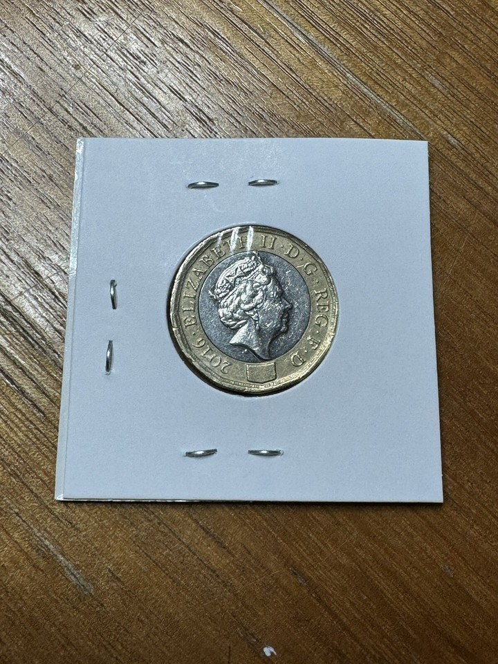 🌹2016 BIMETALLIC ONE POUND COIN🌹UNITED KINGDOM NEW DESIGN 12-SIDED COIN ...