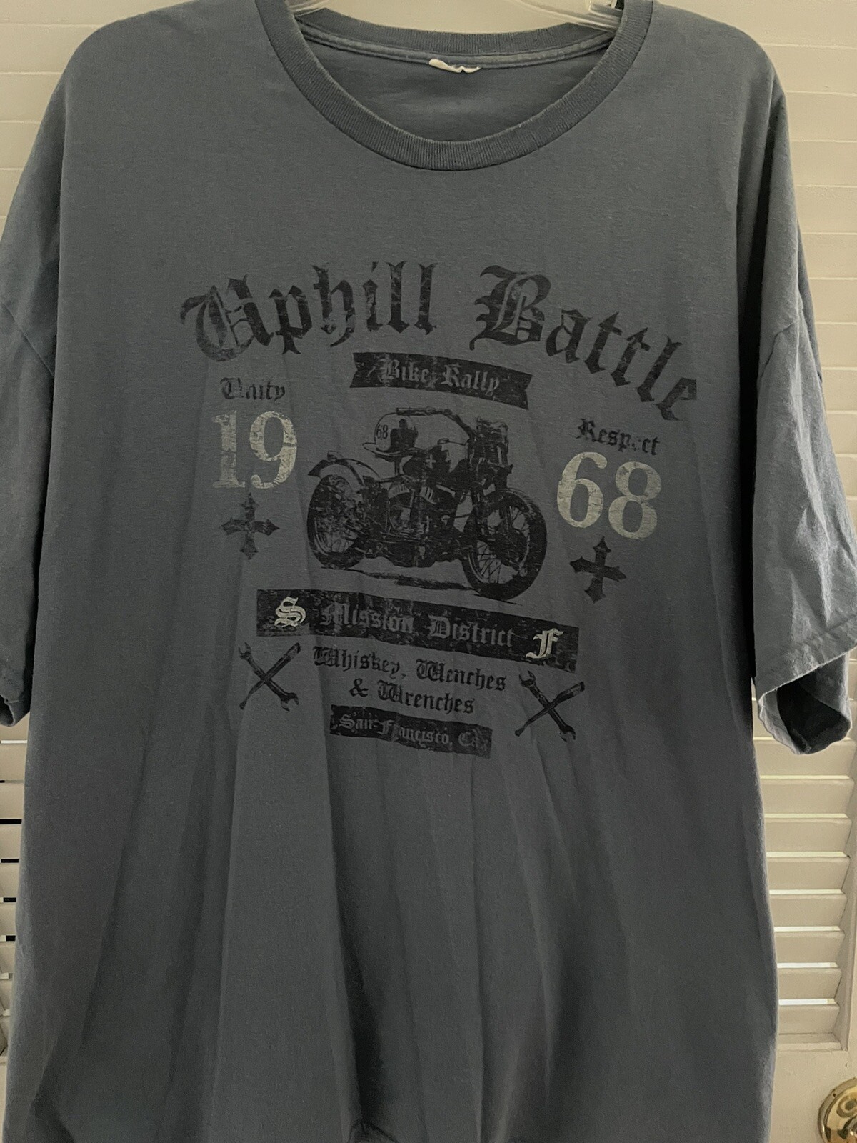 Uphill Battle Bike Rally San Francisco 1968 Retro Bik… - Gem