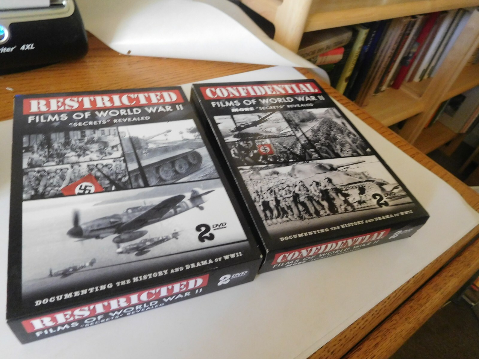 4 DVDs Confidential + Restricted Films of World War II Like New | eBay