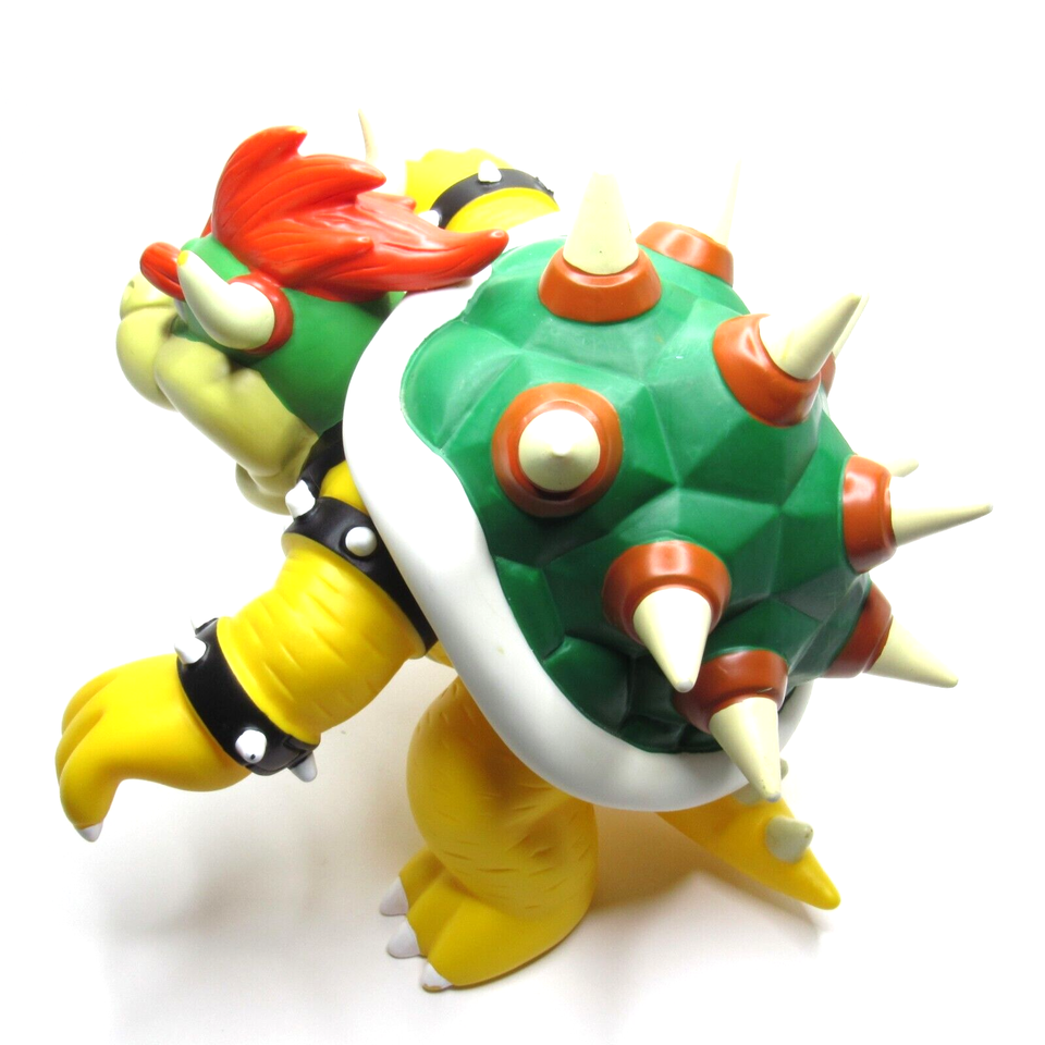 Bowser Action Figure 8" PVC 2010 Rare Nintendo Super Mario Bros | eBay