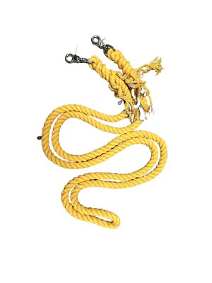 horse rein Cotton Rope Reins Yellow 1/2” Soft Cotton | eBay
