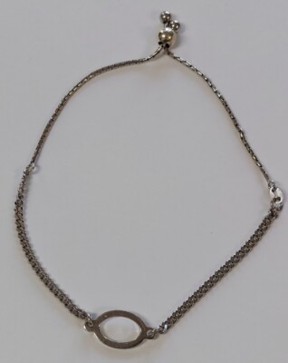 Estate Jewelry Adjustable BSI .925 Sterling Silver Bracelet 5-7" | eBay