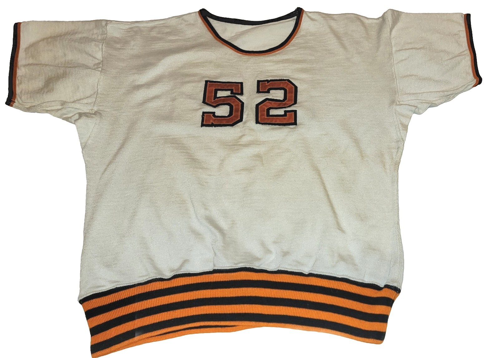 *CLEANED* Vtg 1950s 1960s Football Jersey Warm Up Ribbed MacGregor Goldsmith | eBay