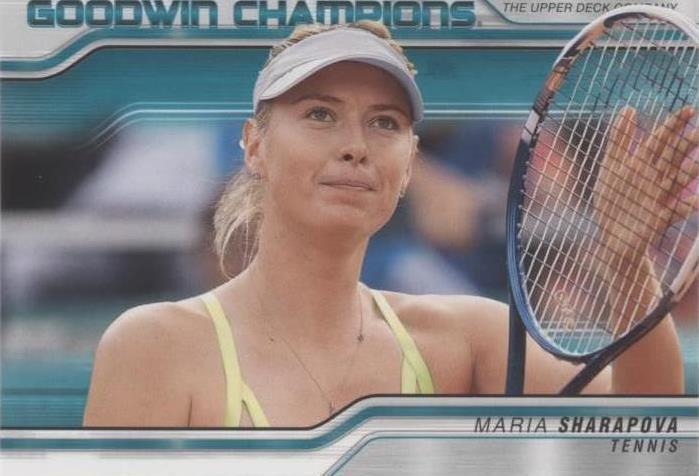 2023 Upper Deck Goodwin Champions - Horizontal Maria Sharapova #82 ...