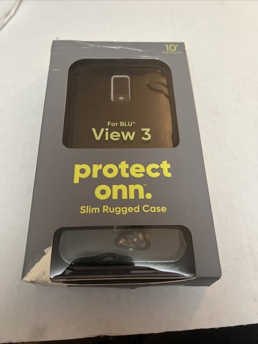 Protect Onn BLU View 3 Slim Rugged Case 10’ Drop Protection Black ...