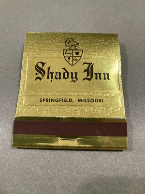 Matchbook: Shady Inn Restaurant - Springfield, MO - 28 Strike Full ...