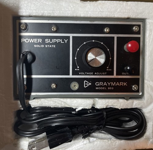 GrayMark 803 Model Train Power Supply, NEW-Open Box | eBay