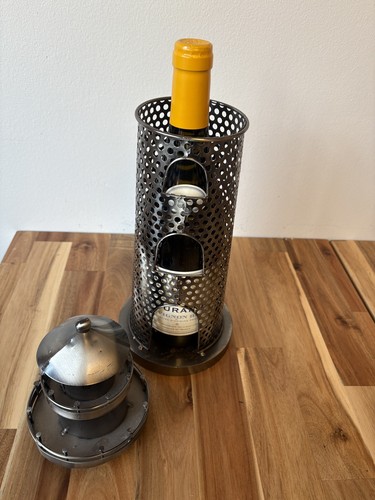 Handmade Metal Lighthouse 750ml Wine Bottle Holder | eBay UK