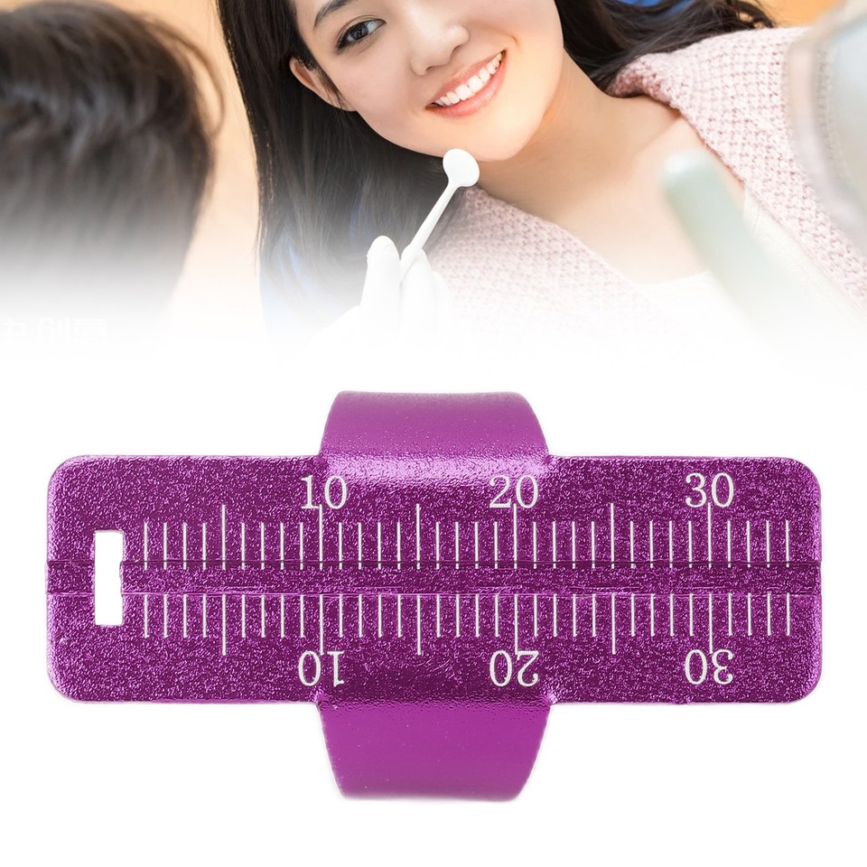Purple Endo Gauge Finger Ruler Endodontic Span Measure Scale ...