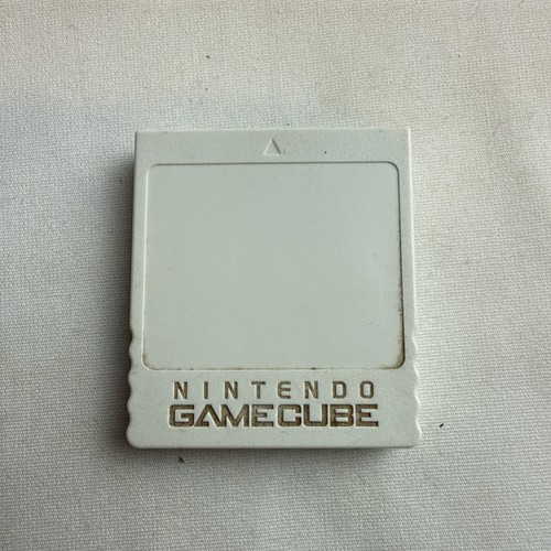 Official Nintendo GameCube Memory Card OEM DOL-020 Authentic 1019 Block ...