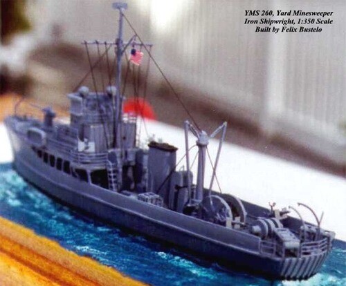 1/350 ISW 4129 - US YMS 260 YMS-1 Class Auxiliary Motor Mine Sweeper ...
